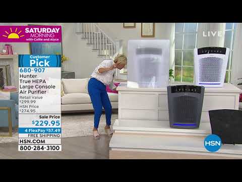 Hunter True HEPA Large Console Air Purifier