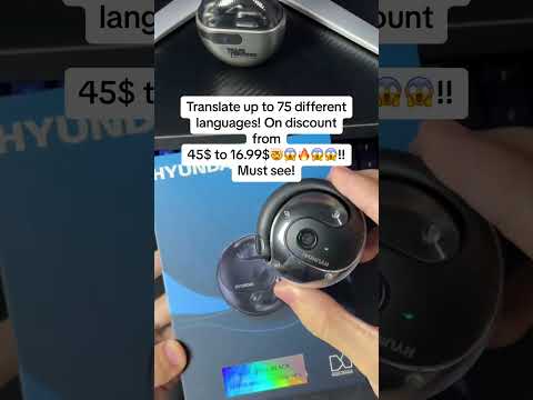Discover #translationearbuds That Translate 75 Languages! Must-see #fok