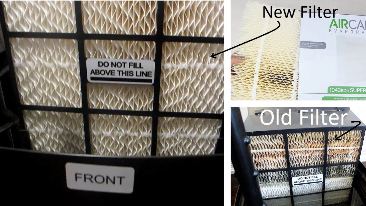 AIRCARE 1043 Filter Replacement Space Saver Wick (for EP9800 Humidifier):  Demo