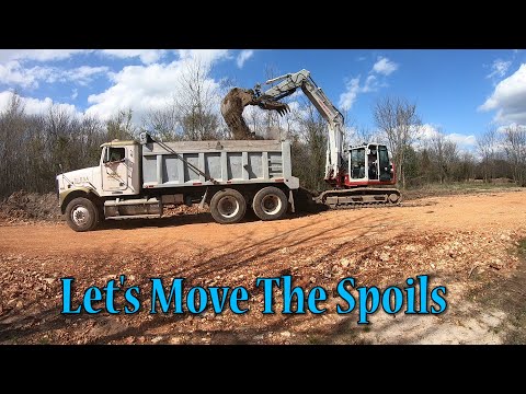 Takeuchi 2150 Loading Out Spoils At Diamond Grove Adventures
