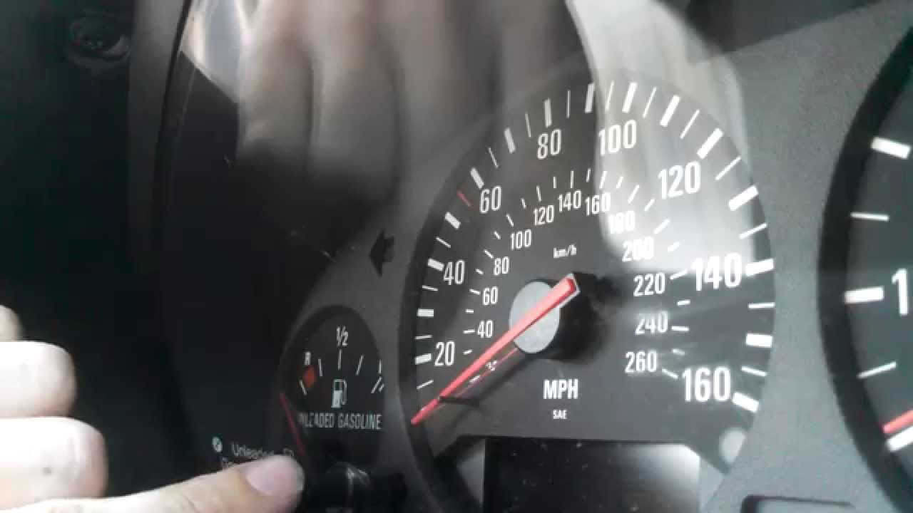 E36 M3 Instrument Cluster Test