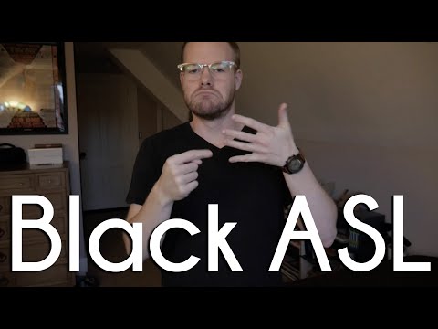Black ASL – Did you know? | ASL Ponderings – Rogan Shannon