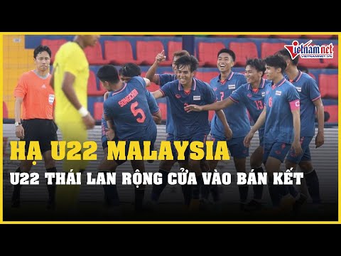 Kết quả U22 Thái Lan - U22 Malaysia | SEA Games 32: Thái Lan rộng cửa vào bán kết