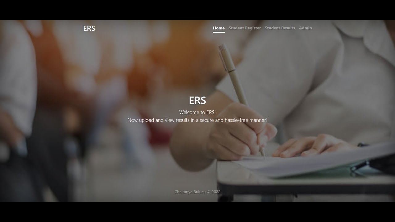 ERS Project Video Demo