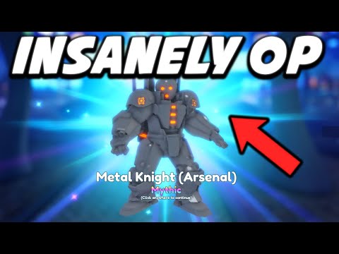 THIS *NEW* METAL KNIGHT (ARSENAL) IS INSANELY OP! *UPDATE 10* In Anime Adventures! Roblox
