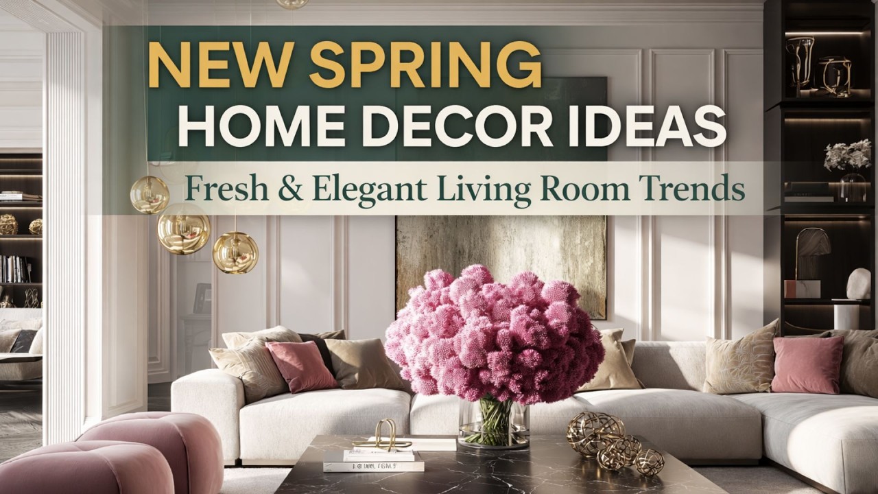 100 BEST New Spring Home Decor Ideas 2026 | Fresh & Elegant Styling Tips