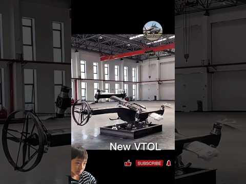 Do you believe this new kind of fixed wing vtol can fly? #vtol #rcmodel #evtol #rcaircraft #rc