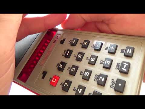 ELEKTRONIKA MK 37 MK 37 USSR VINTAGE SOVIET RUSSIAN CALCULATOR