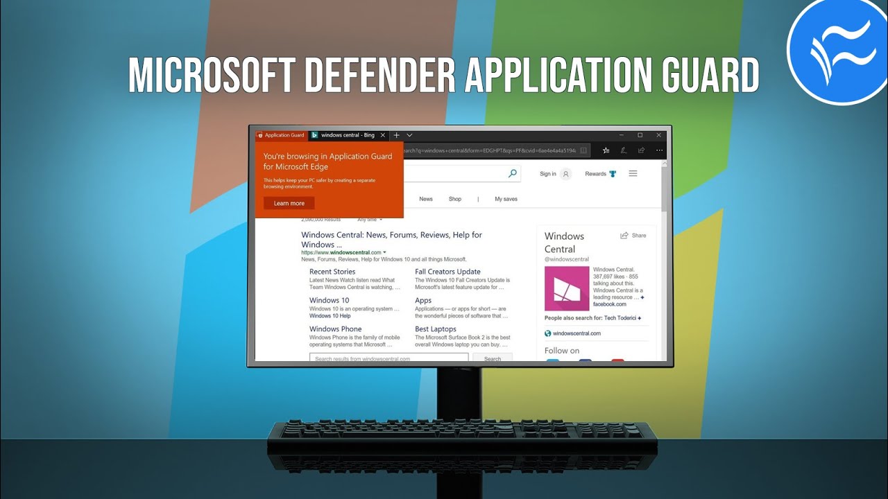 Windows 10: How to activate Microsoft Defender Application Guard