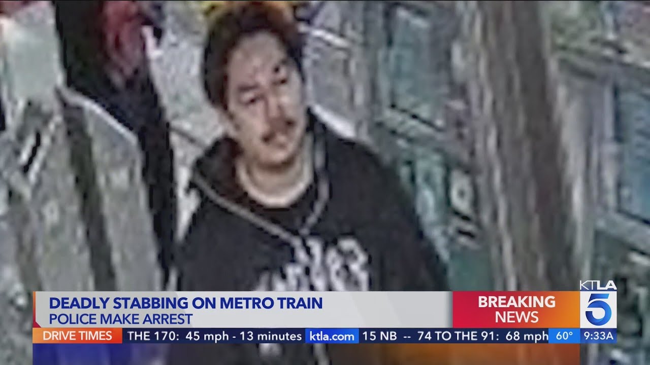 Suspect arrested in deadly South L.A. Metro stabbing