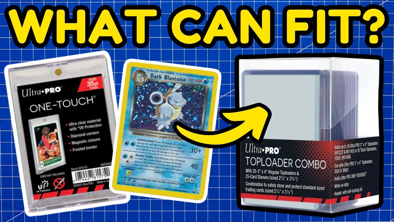 🃏 Ultra Pro Toploader Combo Test: BEST Card Box? 📦