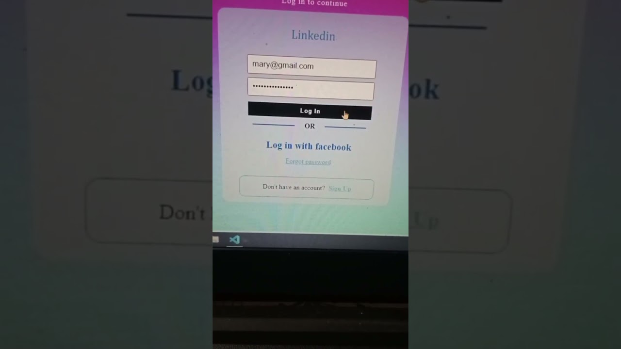 Create LinkedIn Login Page use HTML CSS @alltimenewone8759 #learning #coding #linkedin #htmlcss