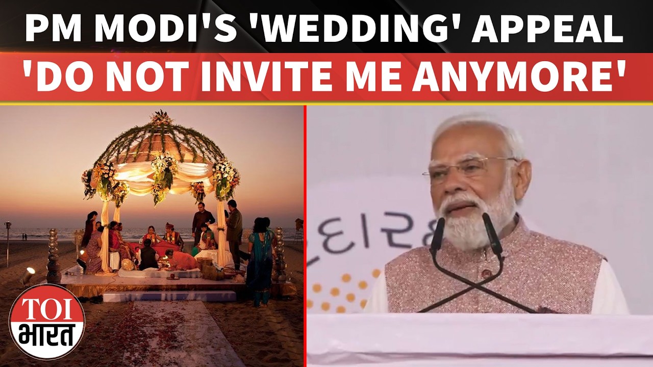 'They Stopped Inviting Me': PM Modi SLAMS Destination Weddings Amid West Asia Crisis