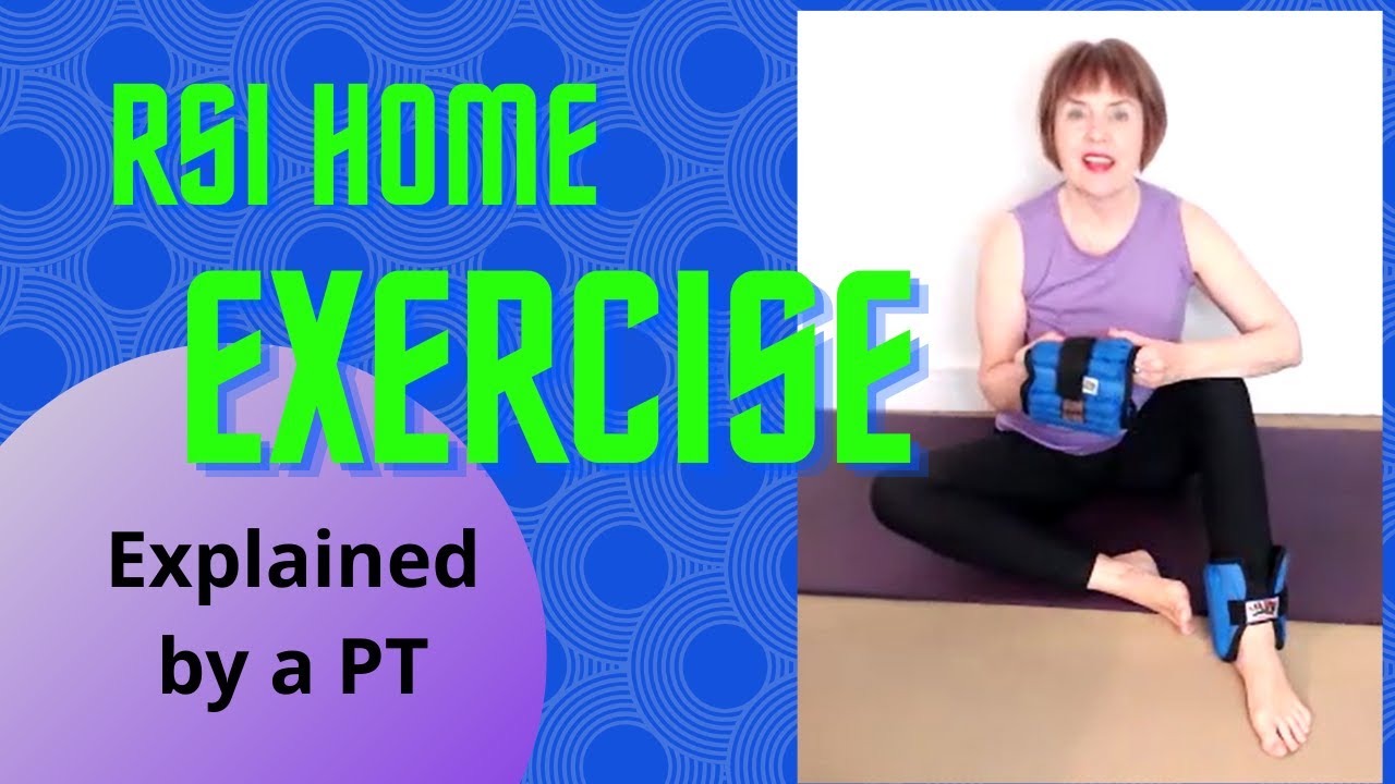 Home Exercise Program for RSI: What you need to know