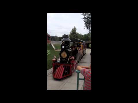 Storybook Island Line Train Debut