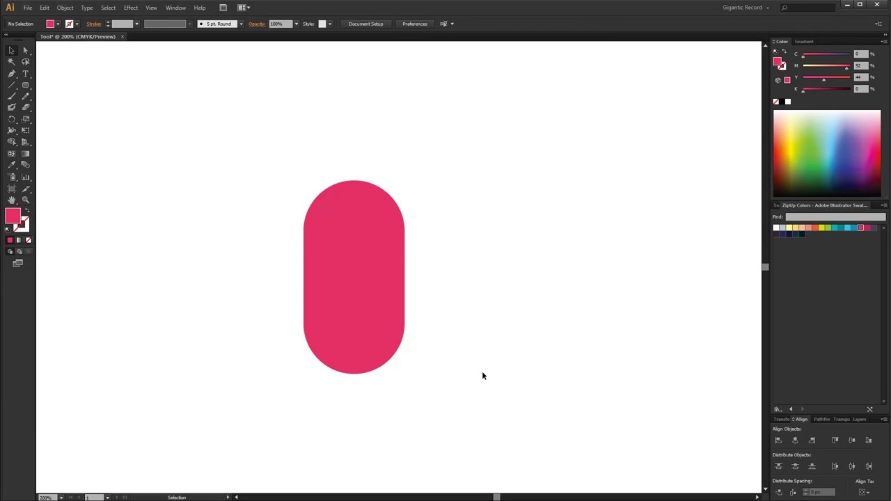 Rounded Rectangle Tool, Quick Tutorial In Adobe Illustrator