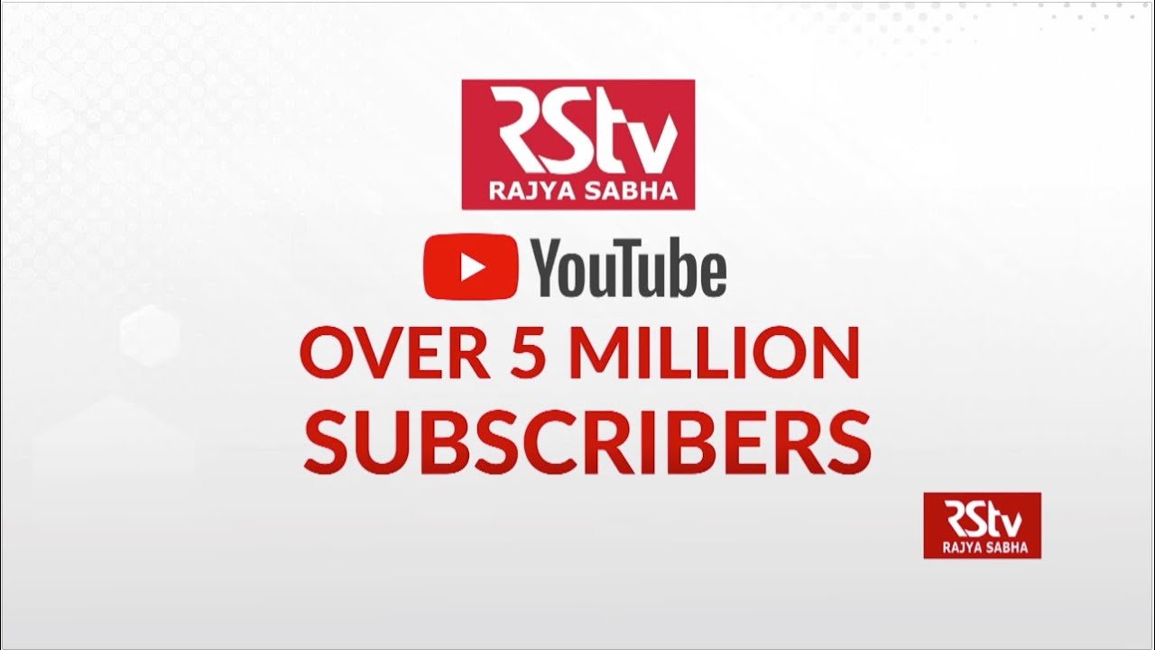 RSTV celebrates 5 million subscribers on YouTube