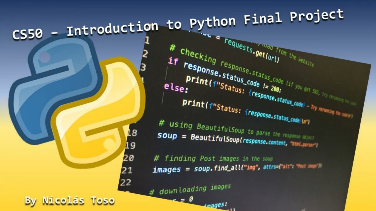 CS50 Introduction to Python - Final Project