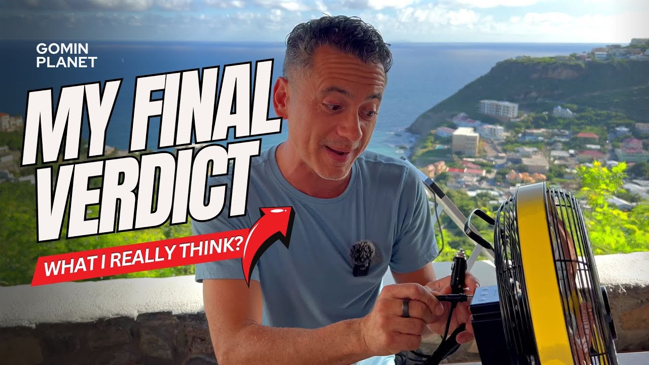 Portable Solar Powered Fan Review: Ideal for Camping and Hurricane Preparedness