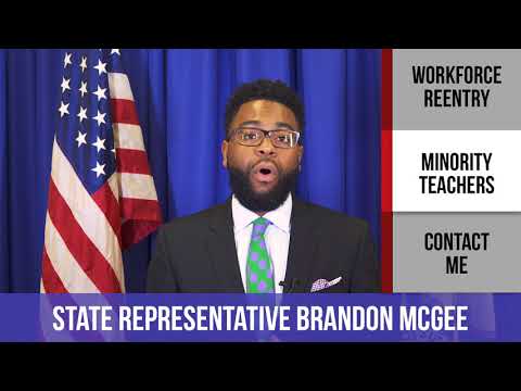Legislative Update from State Representative Brandon McGee