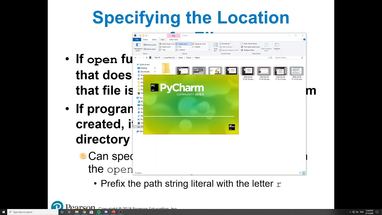 Chapter 6   File Paths and Opening Files