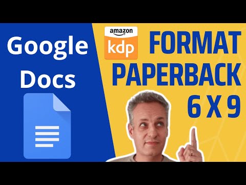 Amazon KDP: How to format your paperback book 6x9 using Google Docs (2024)