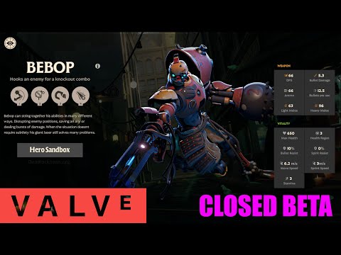 Deadlock gameplay Español Closed beta - BEBOP - Aprendiendo a manejar al robot