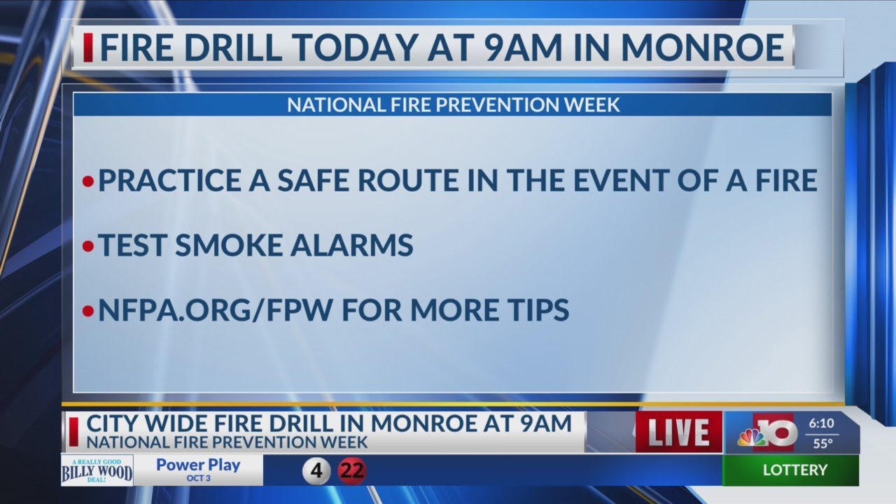 NBC 10 News Today: City Wide Fire Drill