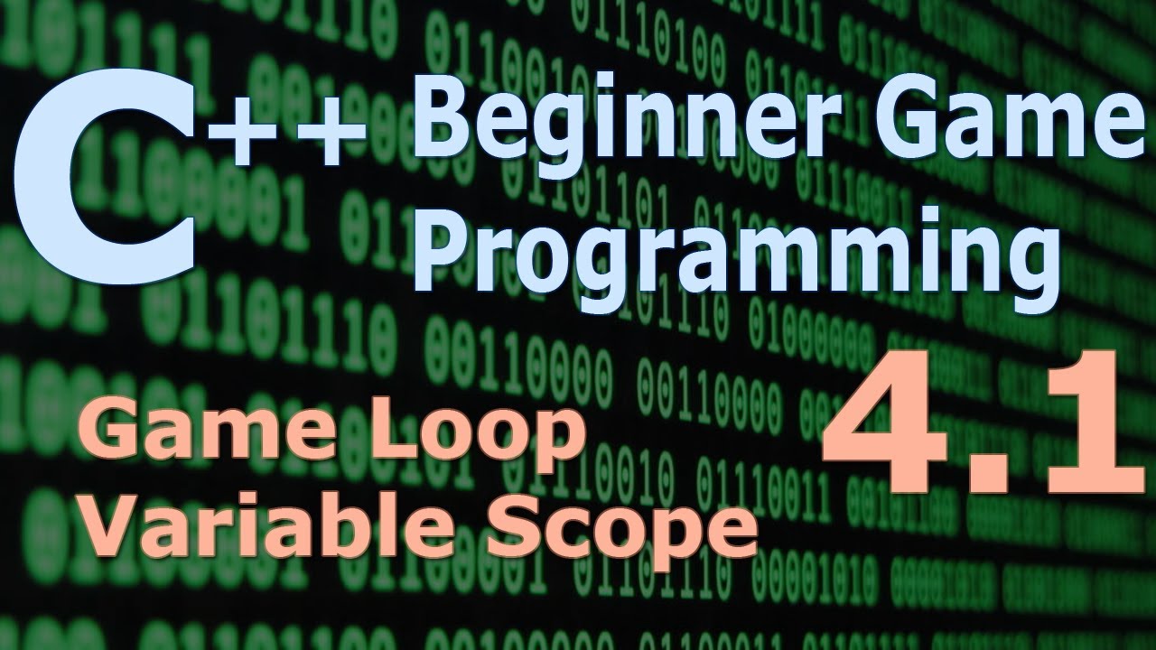 Beginner C++ Game Programming DirectX [Game Loop / Variable Scope] Tutorial 4.1