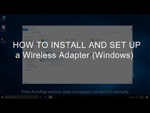How to Install and Set Up a Wireless Adapter (Windows)