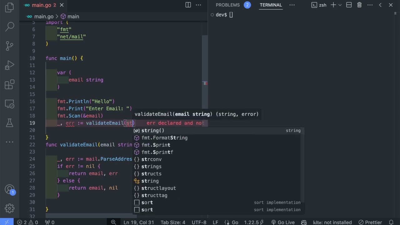 Go Tutorial #02 | Error Handling in Go