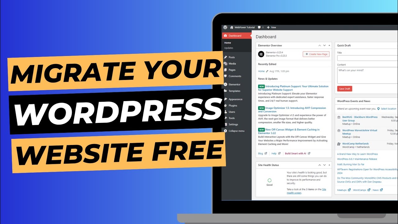 How to Migrate your WordPress Website Using a Plugin for Free
