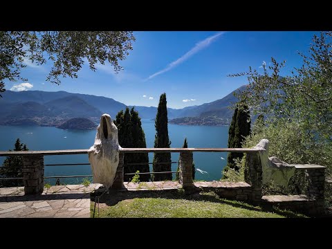 ๐ฎ๐น Castello di Vezio ๐ณ ๐บ๏ธ ๐ ๐ฐ Lake Como: Italy: Ghost Castle: Magnificent View: Varenna: Perledo
