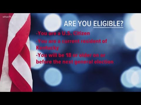 Kentucky voter registration deadline nears
