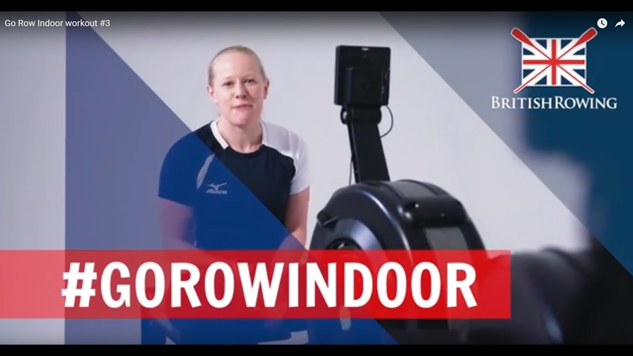 Indoor Rowing Workout (Advanced) | British Rowing