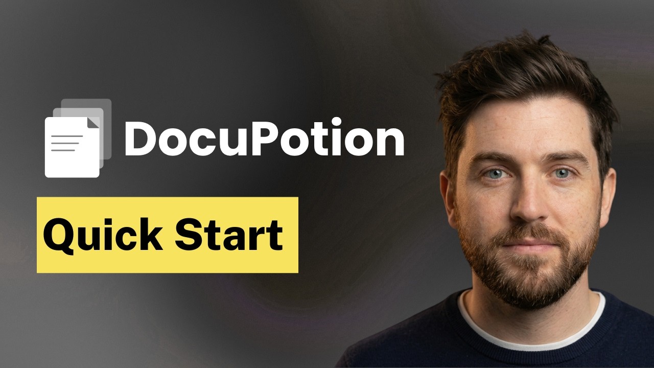 DocuPotion Quick Start Tutorial: Create Your First Document [2026]