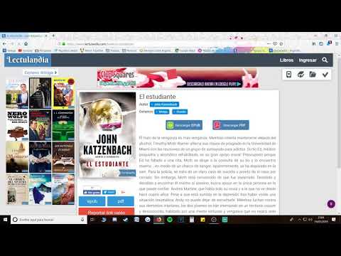 Como descargar Epub o PDF de Lectulandia.