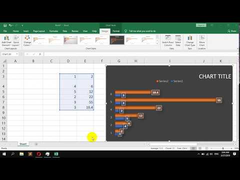 How to create a 3D Bar Chart in Microsoft Excel