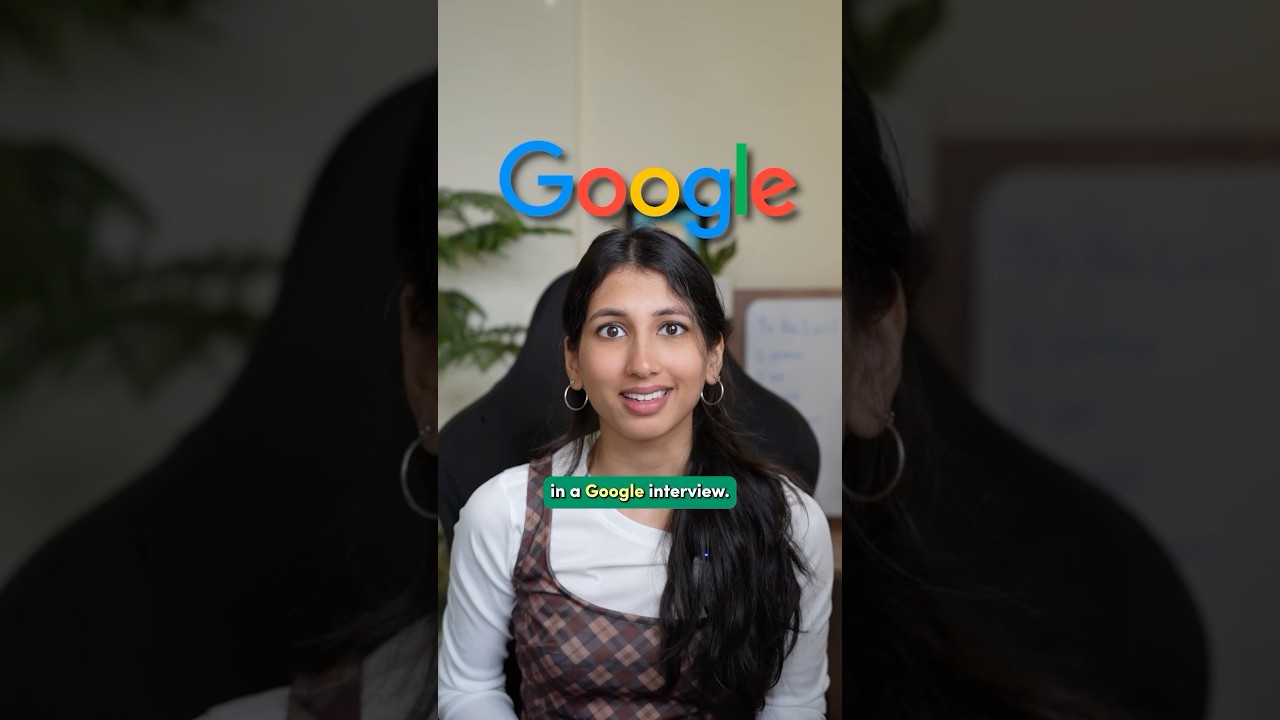 Can You Solve This Google Question?