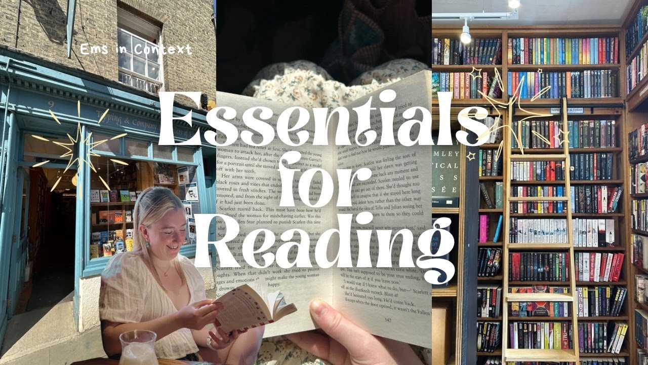 My Top 10 Reading Essentials | Books, accessories and cozy reading must-haves 🍄🌸📖🧋