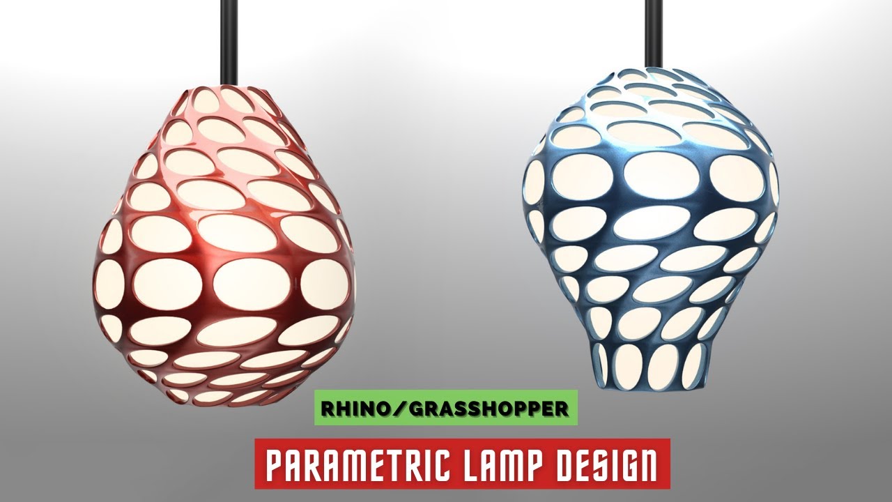 EASY Grasshopper Tutorial [Parametric LAMP DESIGN]