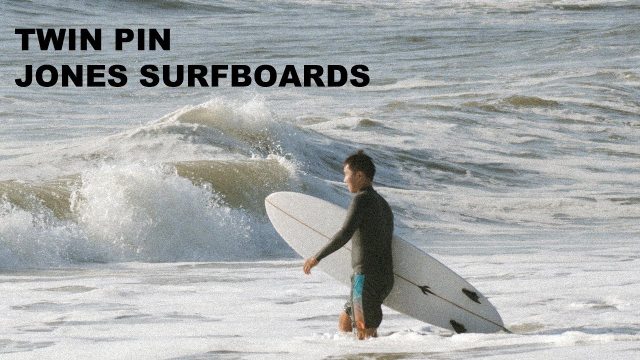 Surfing Twin Pin by Daniel Jones in New Jersey (RAW Footage)