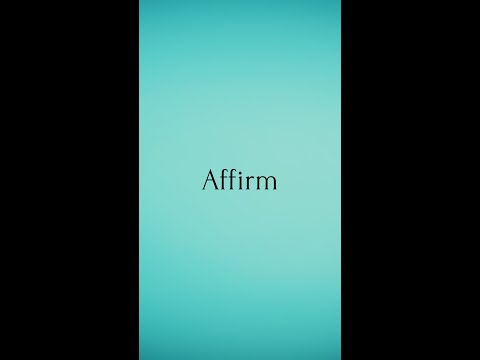 Affirm | Affirm Meaning | Pronunciation of Affirm | Affirm β English Word of the Day