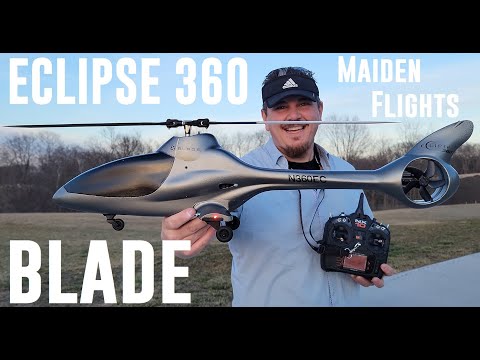 Blade - Eclipse 360 - BNF Heli - Maiden Flights