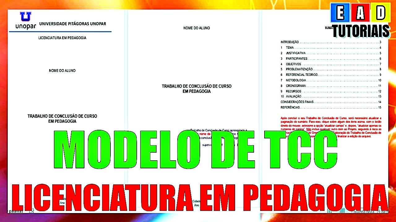 Model for a Bachelor's Degree in Pedagogy Thesis: Step-by-Step, Complete Structure, Ready to Use