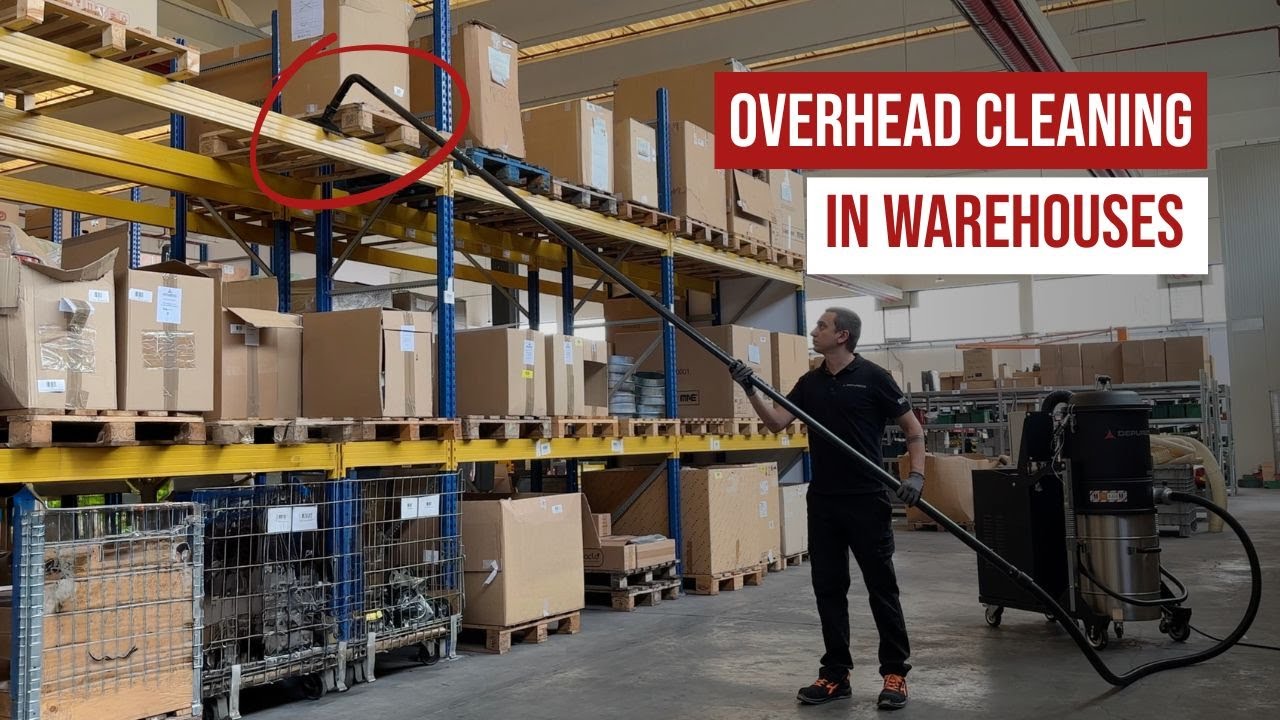 Flawless Warehouse Ultimate Cleanliness and Safety with Industrial Vacuums | Depureco