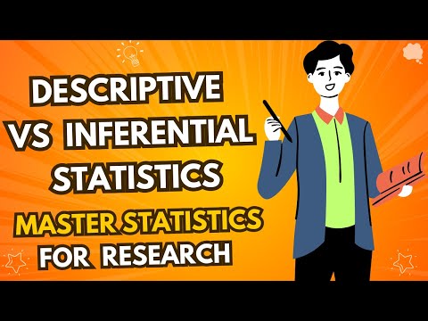 Master Statistics for Research : Descriptive vs Inferential Stats Simplified for Beginners