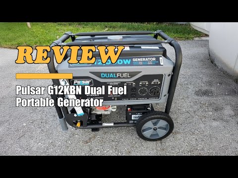 Pulsar G12KBN 12000W Dual Fuel Generator - Review