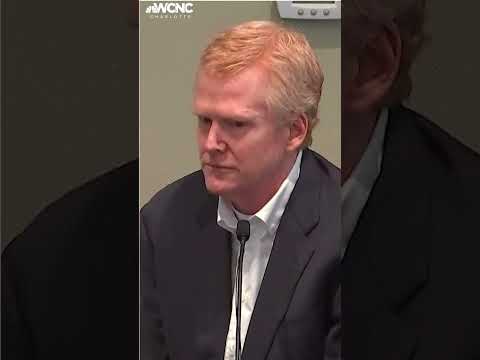 Alex Murdaugh admits he lied to police when questioned about family murders #shorts