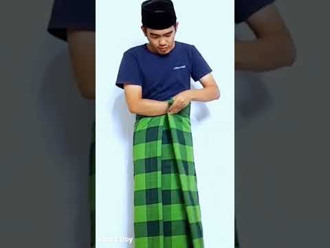 How to wear Lungi Perfect smart way in just Few second #clothes #style #shorts